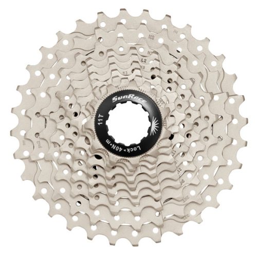 Sunrace CSRS1 10sp Cassette, 11-32t – Silver | Marmot Bicis Store