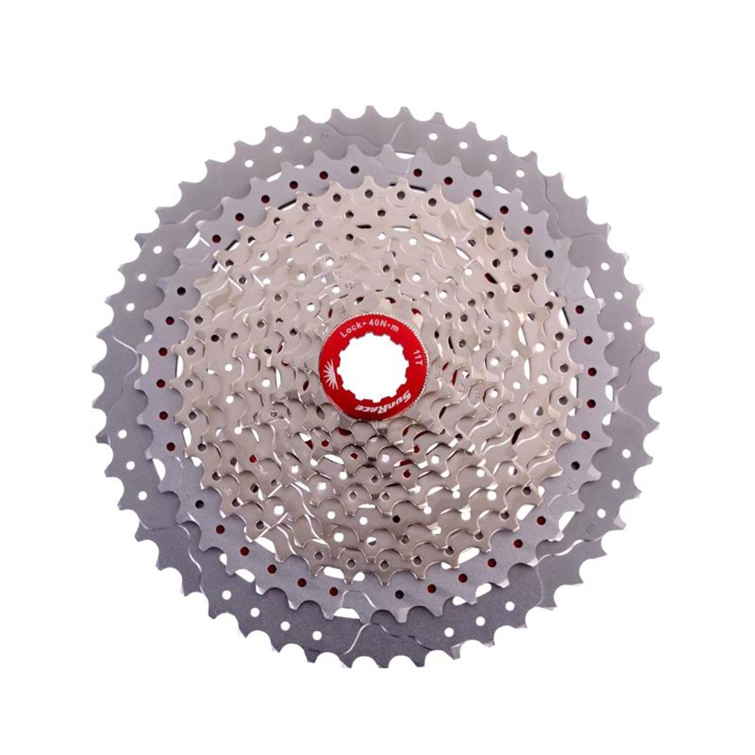 Sunrace CSMX80 11sp Cassette, 11-50t – Silver | Marmot Bicis Store
